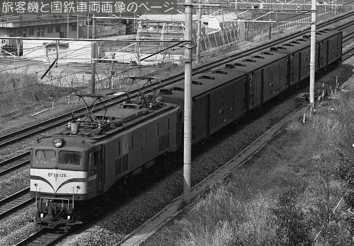 EF58 126 の画像です